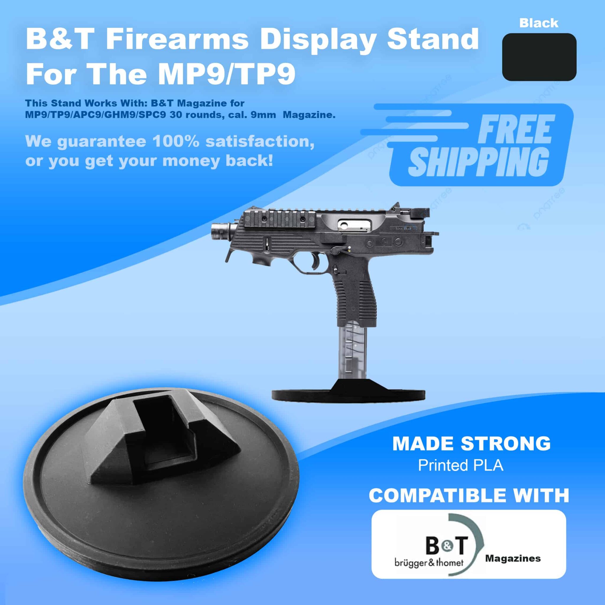 Gun show display - Trade show gun display - Gun show display