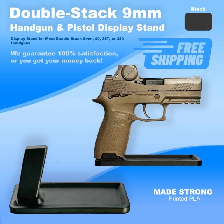 Gun show display - Trade show gun display - Gun show display